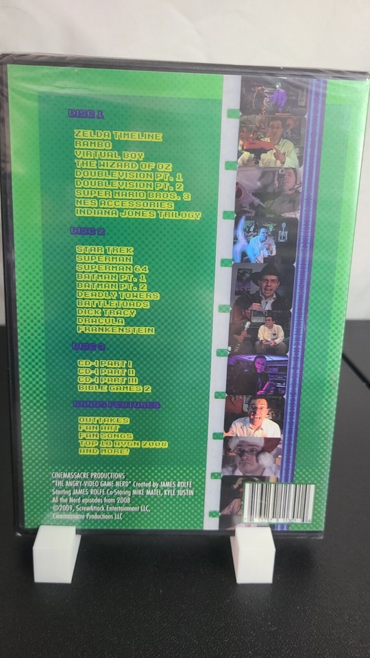 Angry Video Game Nerd Volume 3 (DVD, 3 Disc Set) Cinemassacre Fast ...