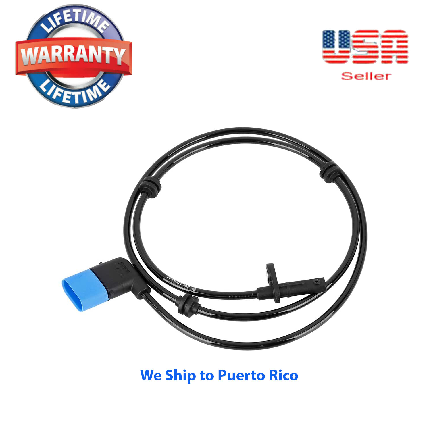 4 ABS Speed Sensor Front Rear L & R Fit Mercedes W246 2469059402 ...