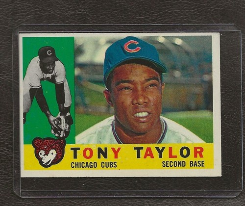 1960 Topps #294 Tonny Taylor, Chicago Cubs, EX-MT! | eBay