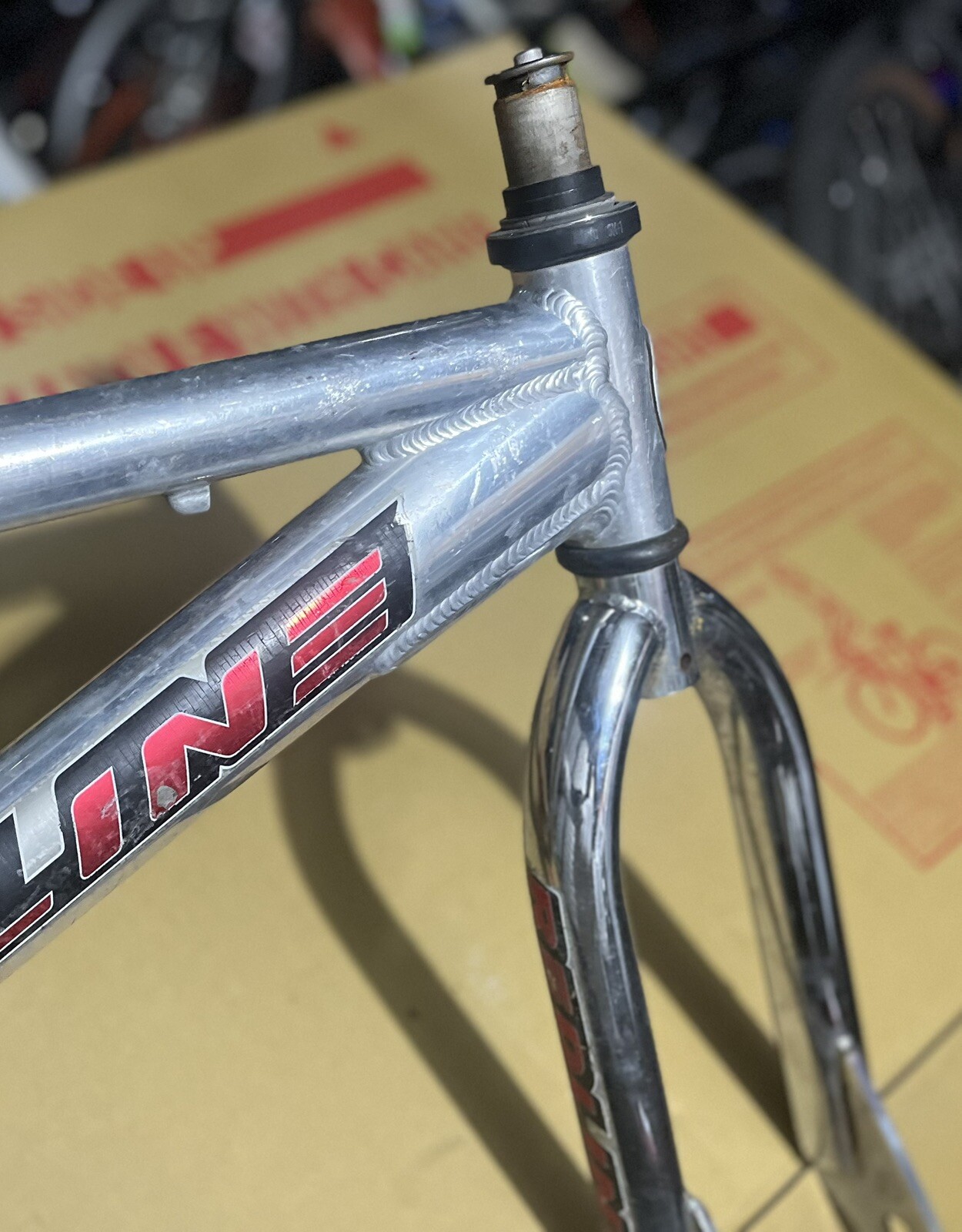 Old School Bmx Redline Squareback Alloy Frame Fork | eBay