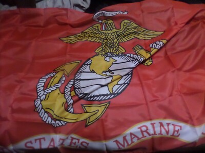 US Marine Corps Semper Fi Banner USMC Marines Flags 34" X 56" | eBay