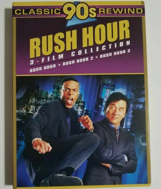Rush Hour Triple Feature Franchise Collection (DVD, 2017, 2-Disc Set ...