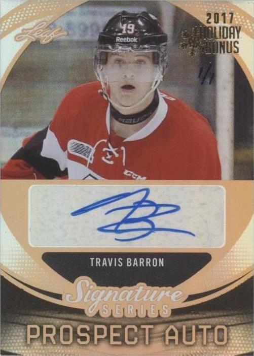 2015 Leaf Signature Series - Signature Prospect Autographs Travis ...