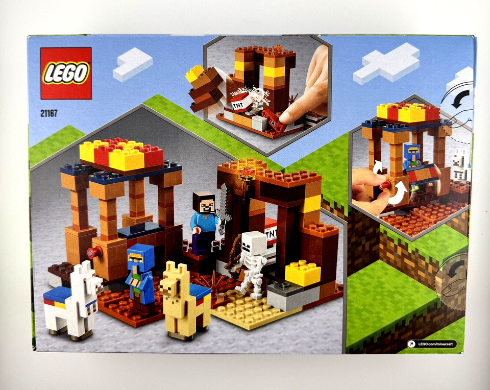 LEGO Minecraft 21167 The Trading Post (201 pc) | eBay