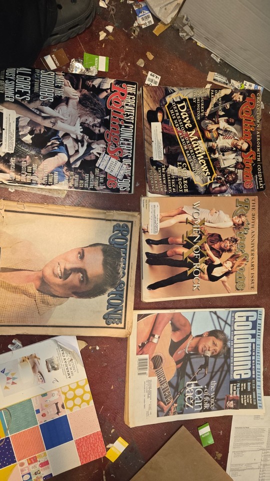 Rolling Stone Magazine Lot Of 3 Dave Matthews 2001 2002 2004 | eBay