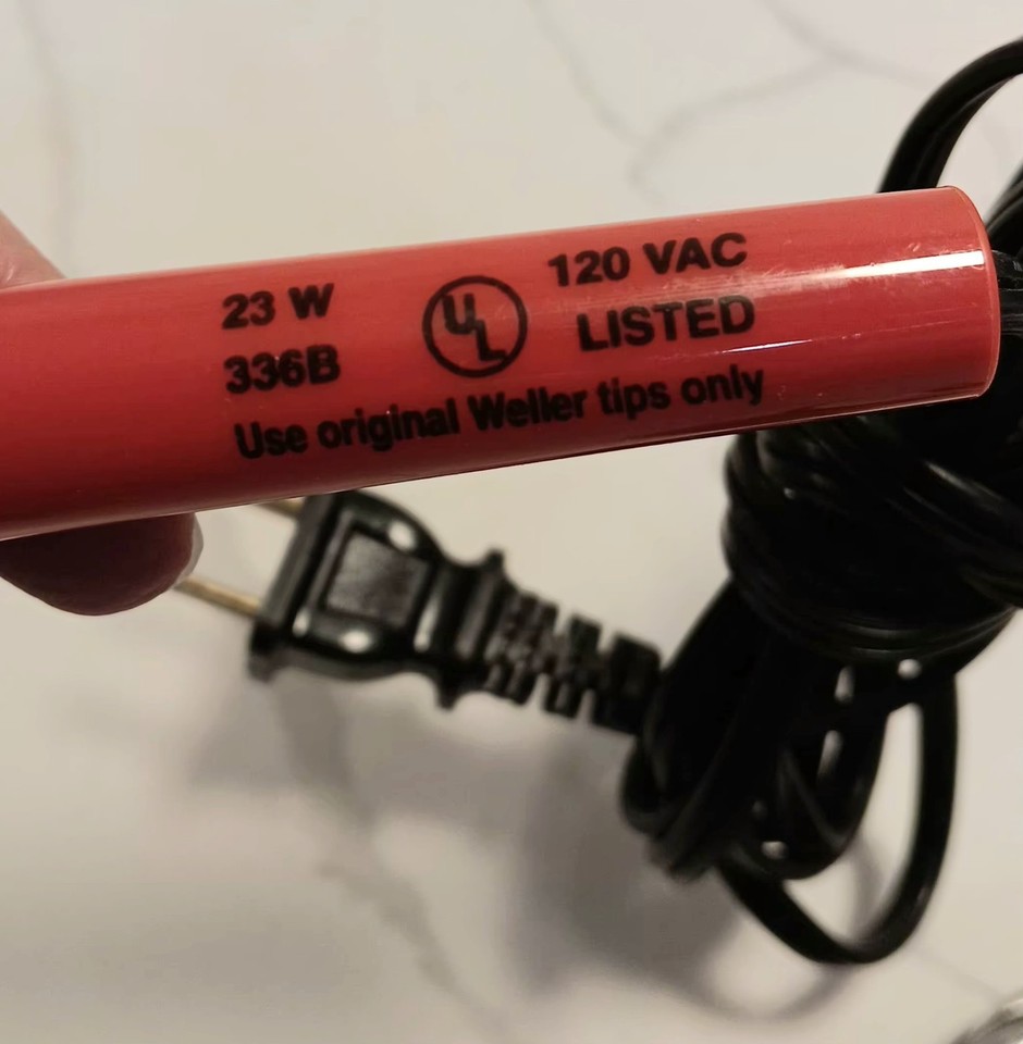 WELLER 336B 23W 120VAC Soldering Iron & Kester Solder | eBay