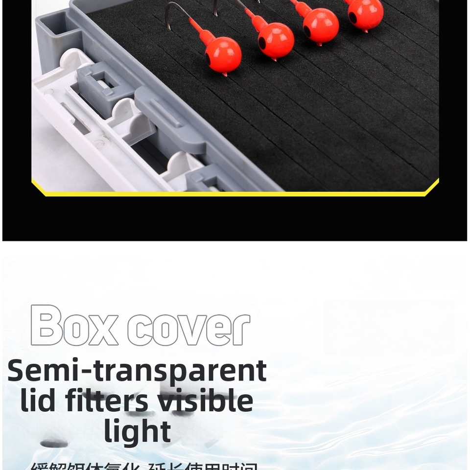 For Fishing Lures Fishing Tackle Box Adjustable Dividers For Fishing ...