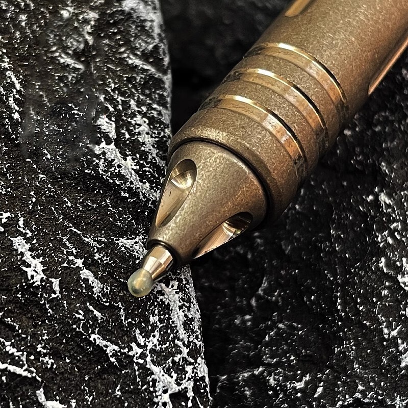 EDC Titanium Alloy Mini Pen Ballpoint With Writing Multi-functiona Pen ...