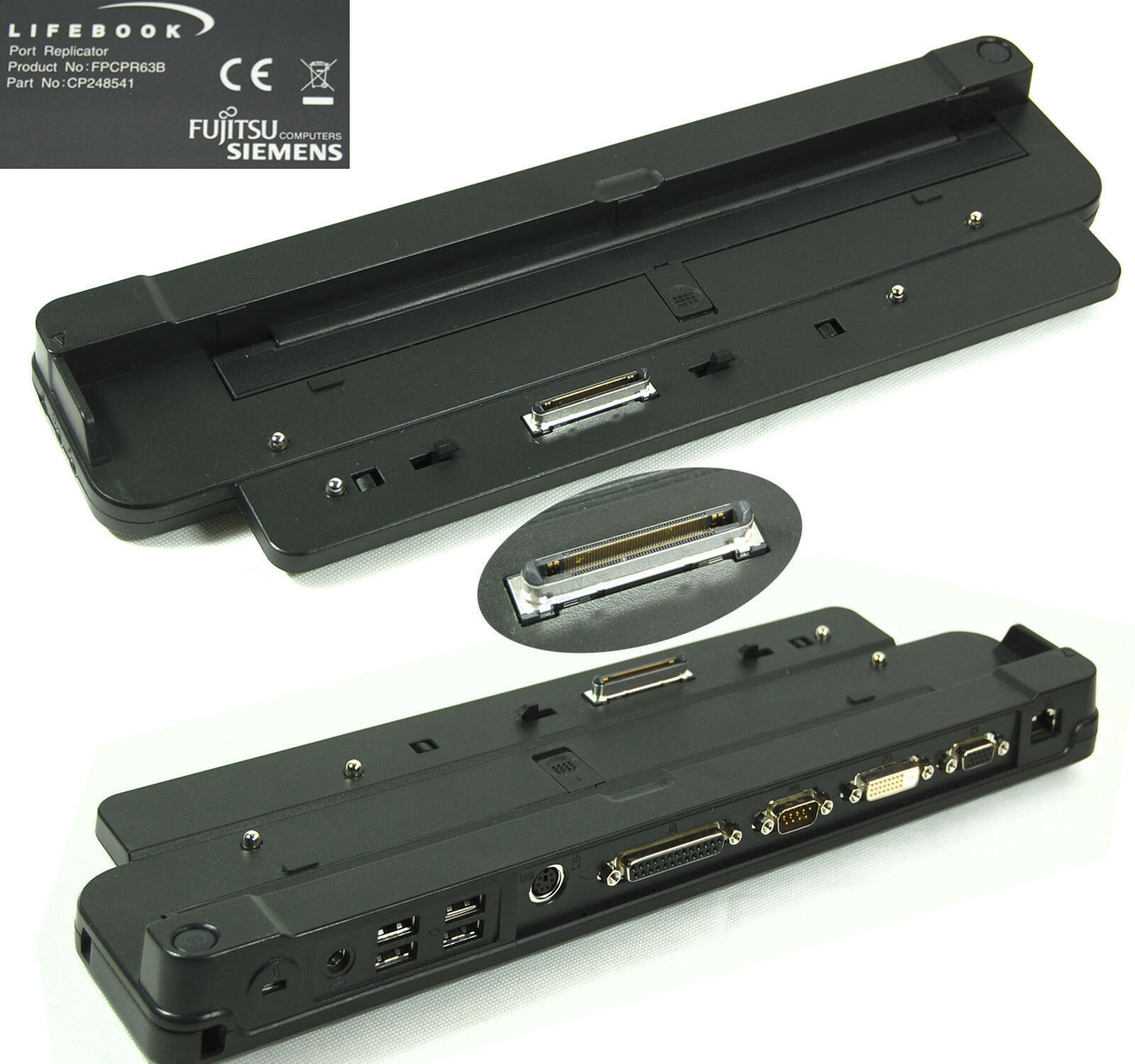 Docking Station Port Replicator Dell Latutude Precision D600 M60 D410 ...
