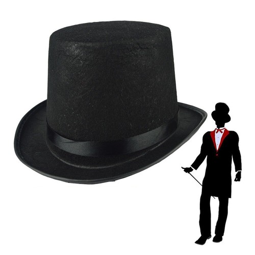 Elegant Magician Hat Costume Accessory Gentleman Cap Stage Performances ...