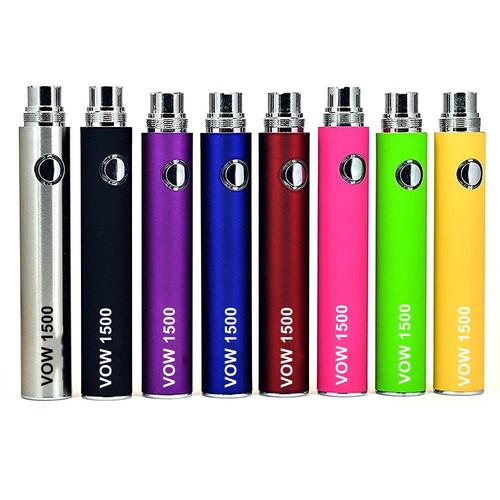 VOW 1500 Ecigarette VAPE PEN BATTERY Ego 510 thread suits Evod ce4 mini ...