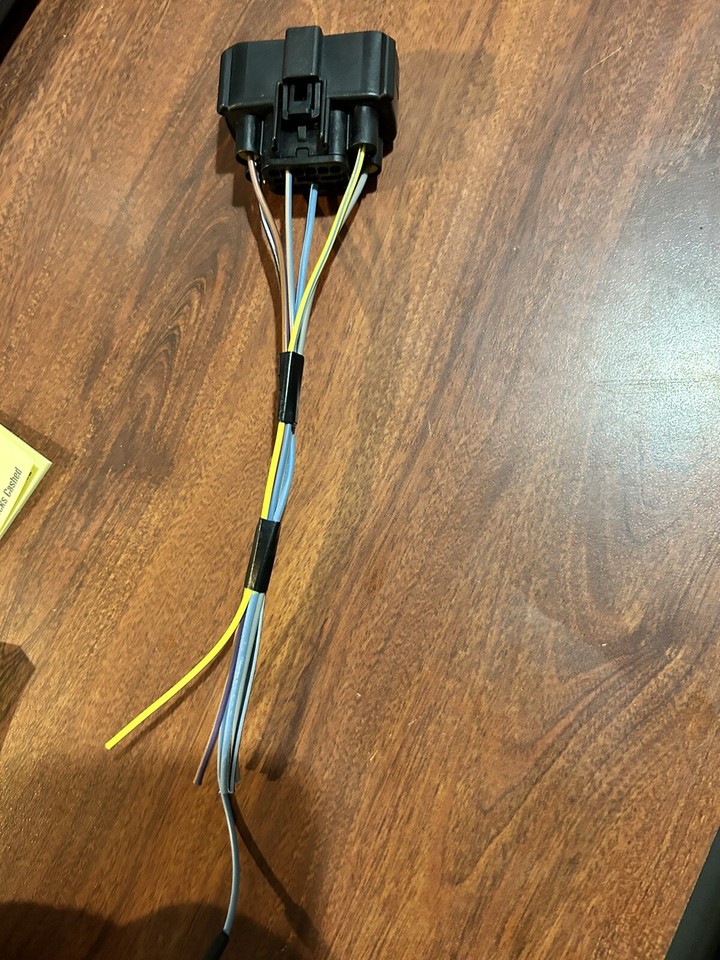 7U2Z-14S411-JB WPT-1142 WPT-1491 NEW OEM F250 F350 Tail Lamp Connector ...