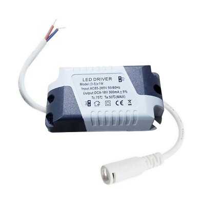 LED Driver Power Supply Transformer AC - 240V- DC Constant Current 5W ...