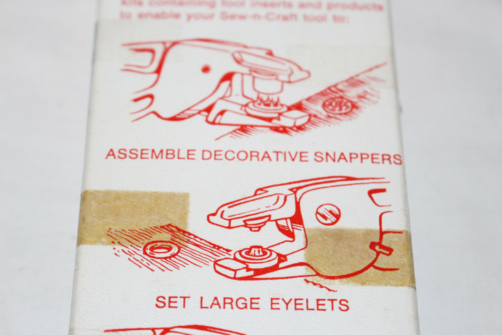 Prims Sew N Craft Setter Tool to Set Snaps Studs Eyelets NIB w ...