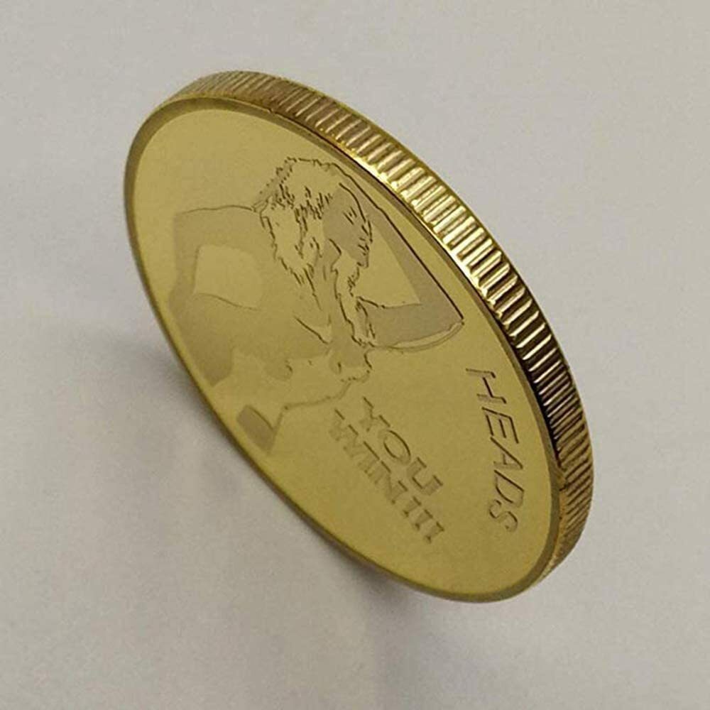 Heads I get Tails Challenge Coin Sexy Lady Stripper Pin Up Good Luck ...