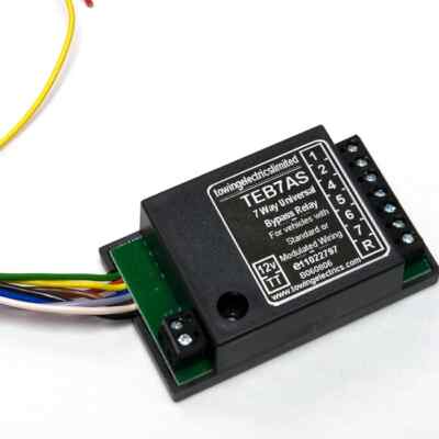 12V DC, TEB7AS, Smart 7-Way Universal Bypass Relay - Multiplex / CAN ...