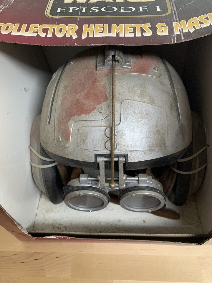 Anakin’s Pod Racer Helmet NEW BUT DIRTY - READ Star Wars Episode 1 Don ...