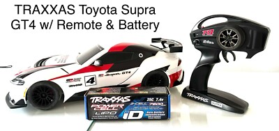 TRAXXAS TOYOTA SUPRA WITH TRANSMITTER AND FREE BATTERY | eBay
