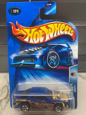 2004 Hot Wheels Piste As Chevy #171 (Bleu/Flames) | eBay