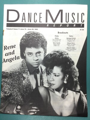 Dance Music Report Magazine: June 1985 - Rene and Angela Vol 8 Iss 11 ...