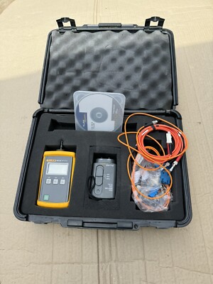 Fluke Optical Fiber Test Kit FM130 Fiber Meter FOS 850/1300 Fiber Optic ...