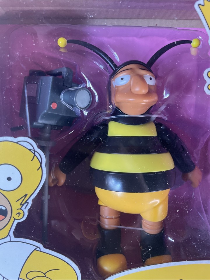 Jakks Pacific The Simpsons ‘Bumblebee Man’ 5 Inch Action Figure Wave 4 ...