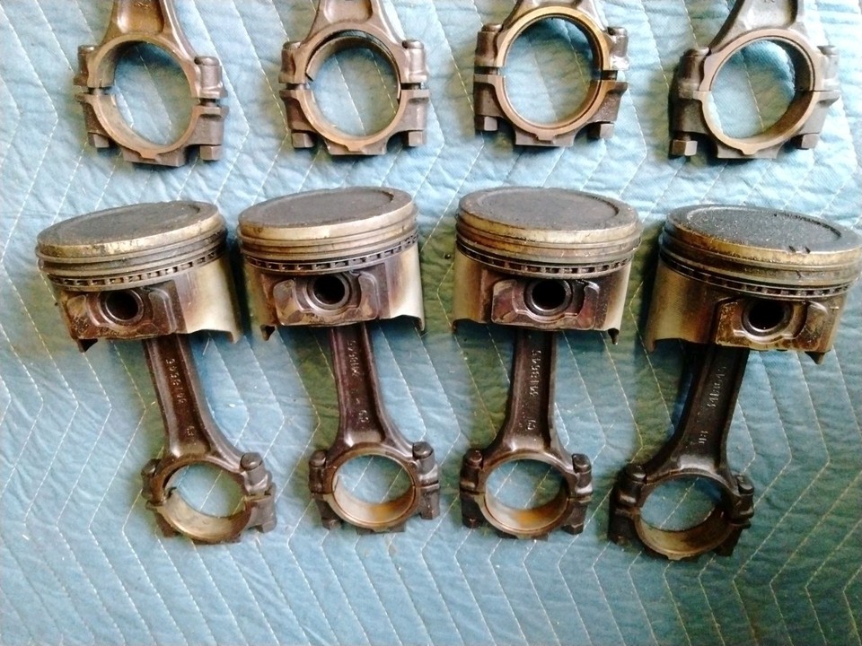 MOPAR 360 RODS & PISTONS CUDA,CHALLENGER,DART,DUSTER, DW/JP 2 | eBay