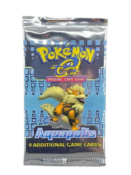 Wizards of the Coast 964020 Pokemon Aquapolis Booster Pack - 9 Cards ...