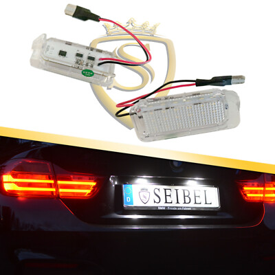Premium LED Kennzeichenbeleuchtung für Ford S-Max 1 und 2 Xenon Weiss ...
