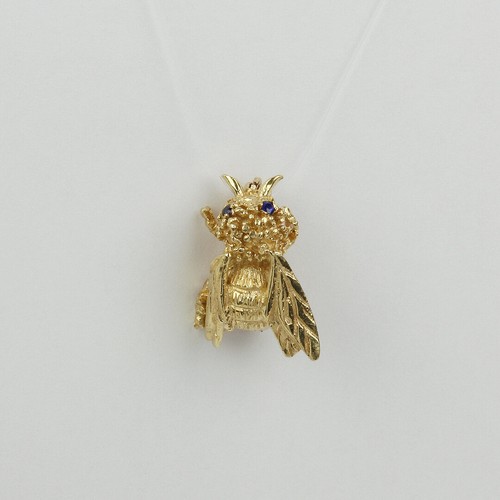 Vintage 14k Yellow Gold Womens "Bee" Pin Brooch | eBay