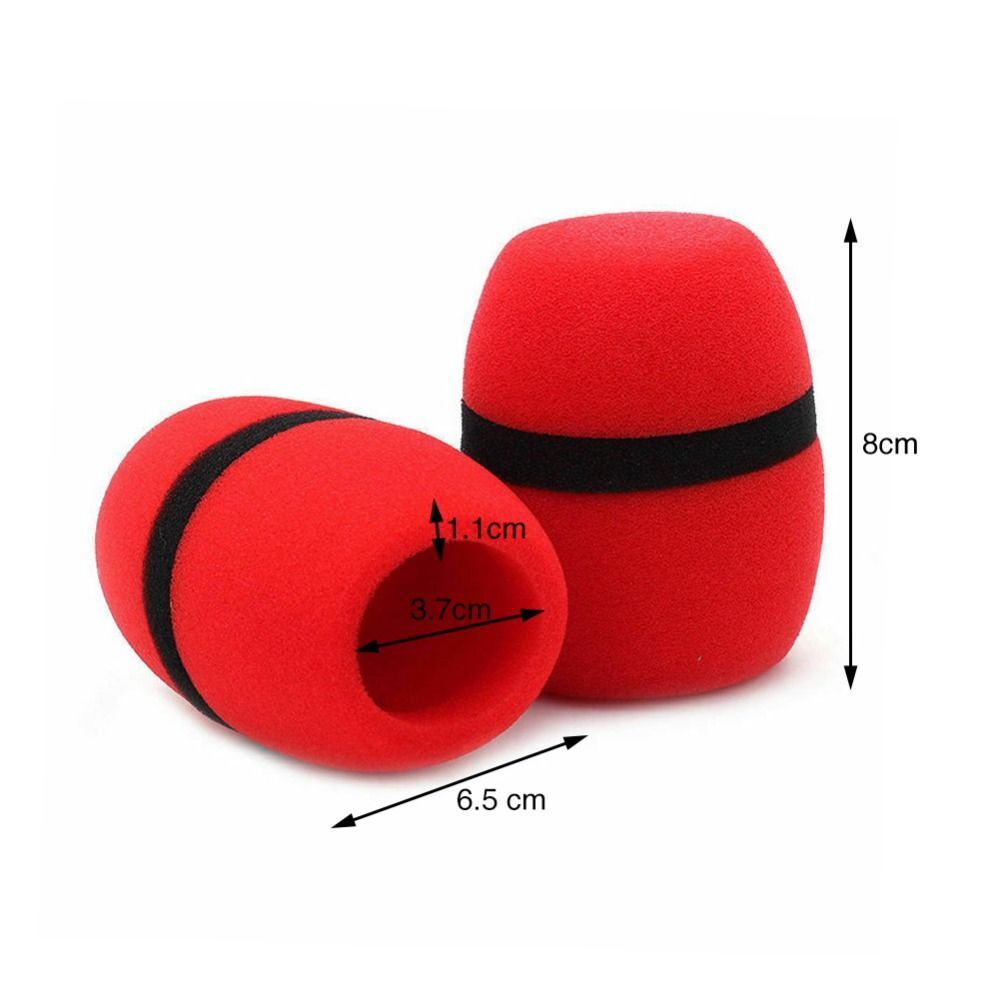 Sponge Thickened Mic Dust Proof Covers Microphone Windscreen Microphone ...