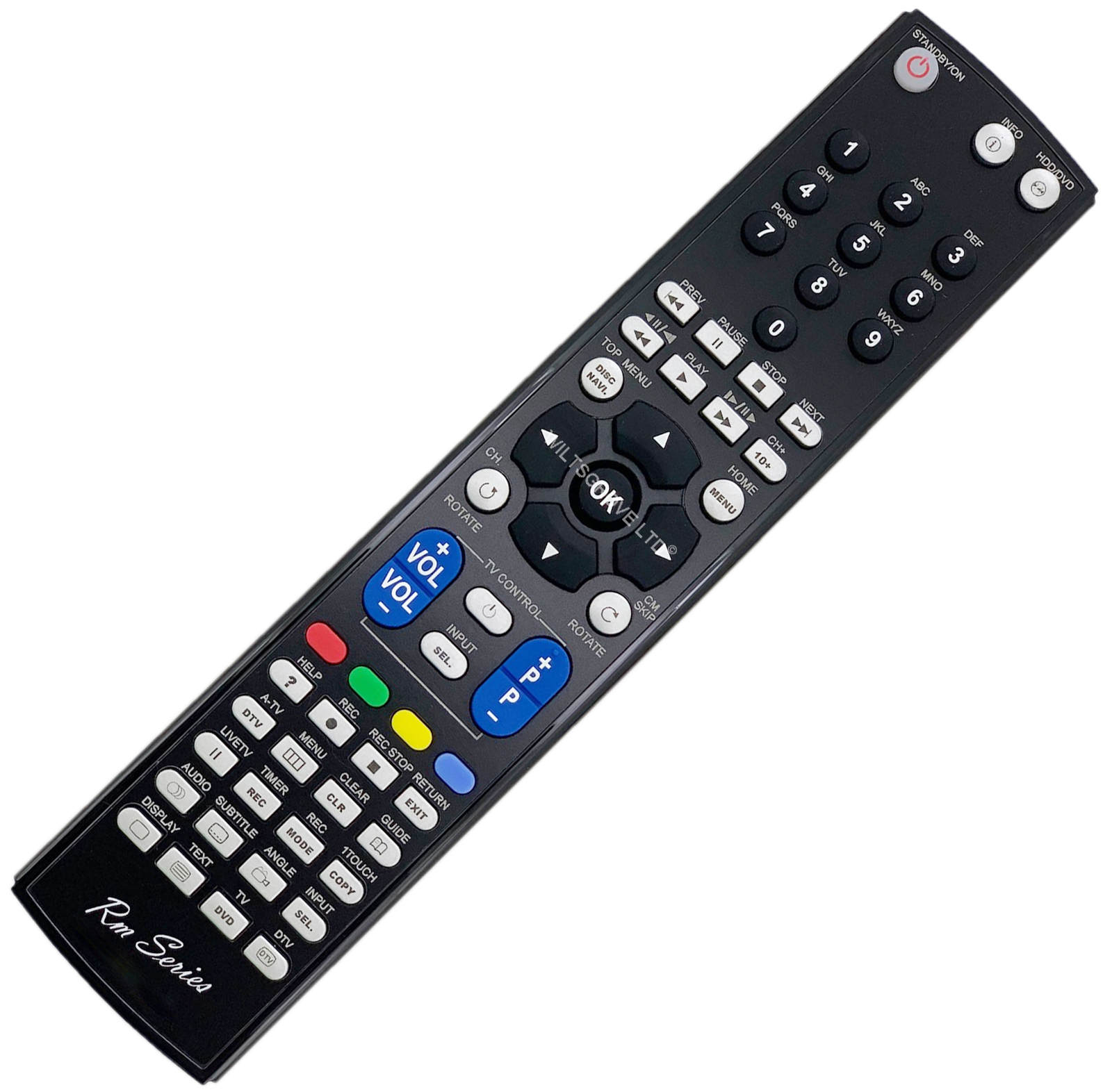 RM Series Remote Control fits PIONEER DVR-LX60D DVR-LX60D/WVXK5 DVR ...