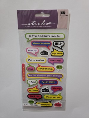 CAPTIONS Bubble Sarcastic Sarcasm Funny Photo Selfie Pictures Sticko ...