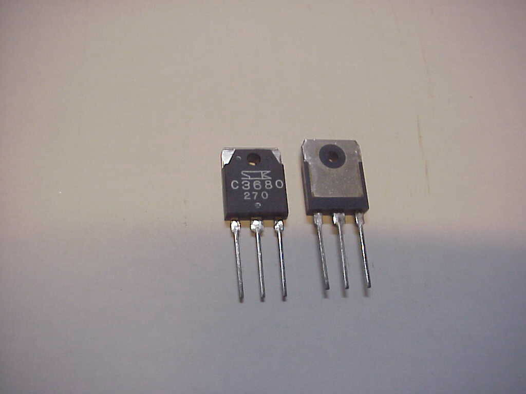 2SC3680 SANKEN Transistor 1 lot of 5 pcs.. Old Stock Buy 2 lots , 1 lot ...