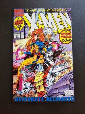 Marvel Comics The Uncanny X-Men #281 October 1991 1st app Trevor ...