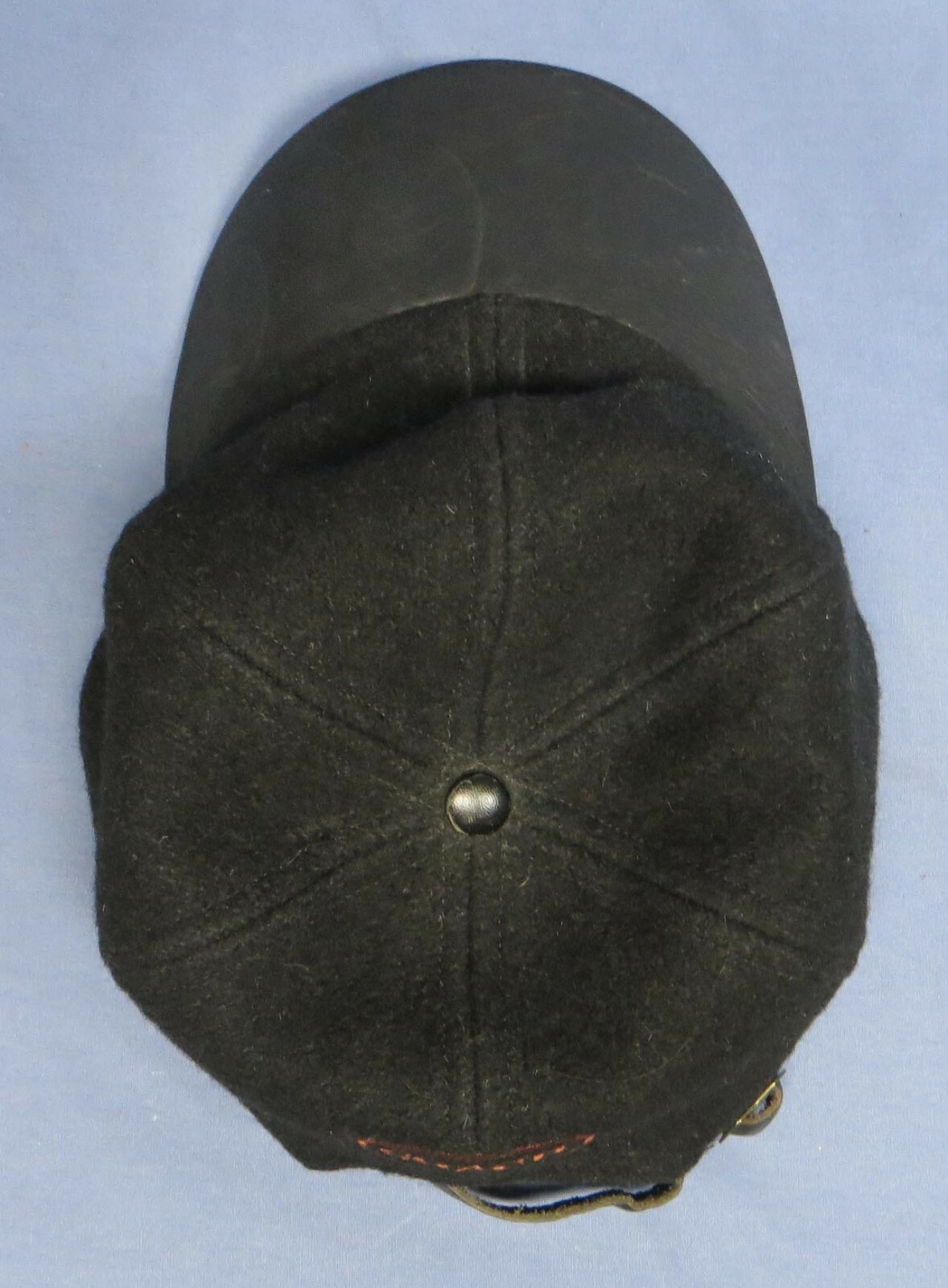 Rare Vintage COACH Baseball Cap Black w/Leather Brim … - Gem