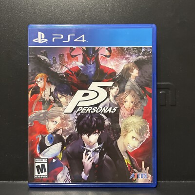 Persona 5 (PlayStation 4, 2017) Complete In Box Altus 730865020102| eBay