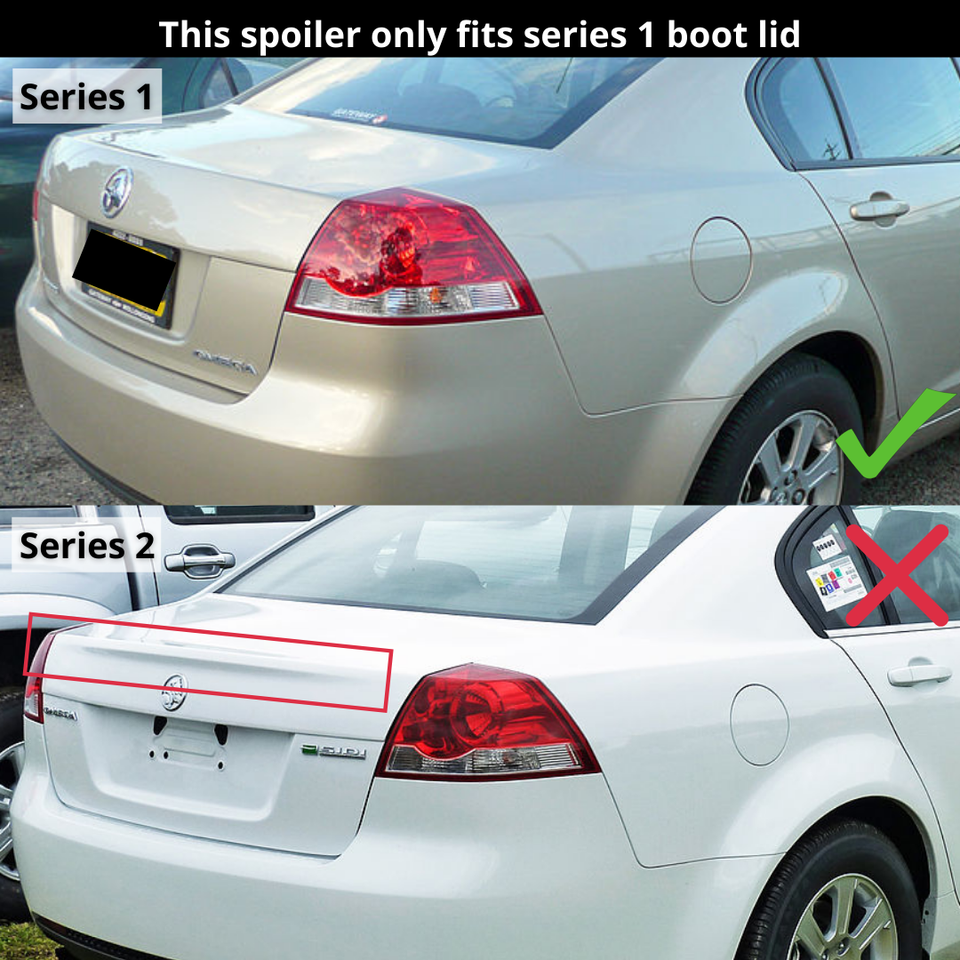 Rear Boot Spoiler Ducktail Wing For Holden VE 1 SS/SV6/Evoke/Calais ...