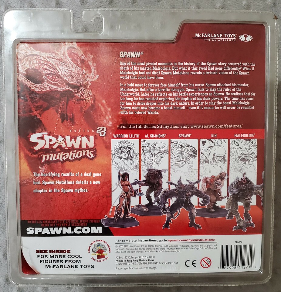McFarlane Toys Spawn Mutations Series 23 Spawn 2003 NIB | eBay