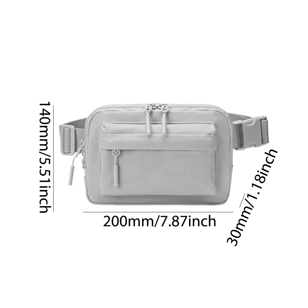 Waterproof Fanny Packs Multi-pockets Running Chest Bag for Sports ...