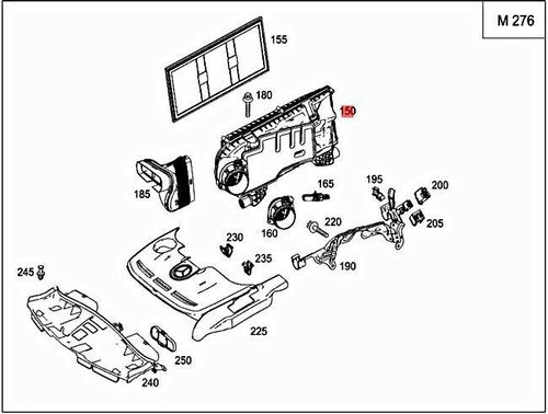 Genuine MERCEDES X222 V251 A207 C204 C207 C218 R172 Damper filter ...