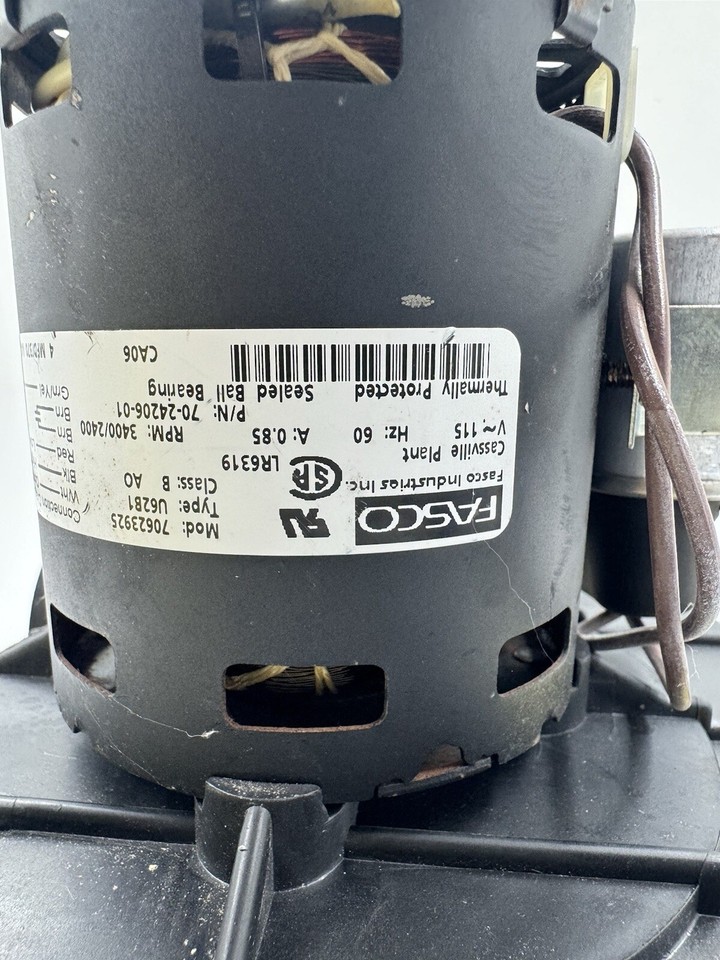 Fasco 70-24206-01 Furnace Inducer Motor 70623925 Used | eBay