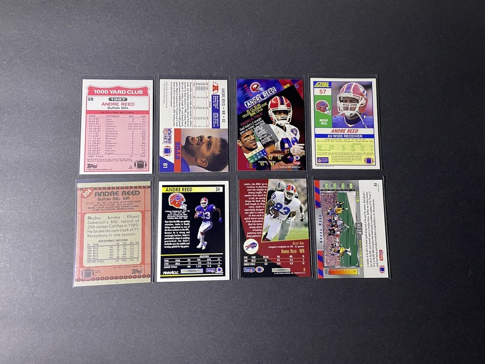 Andre Reed 8 Card Lot - Buffalo Bills (5) | eBay UK