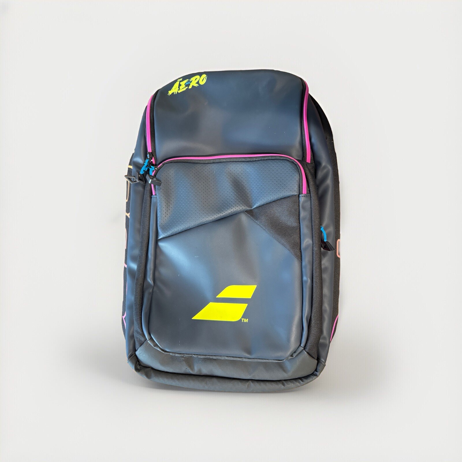 Babolat Pure Aero Rafa Tennis Backpack (Dark Navy/Yellow/Pink) | eBay