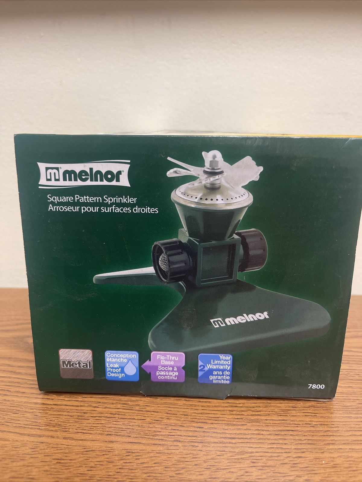 Melnor+7800+Metal+Square+Pattern+Sprinkler for sale online | eBay