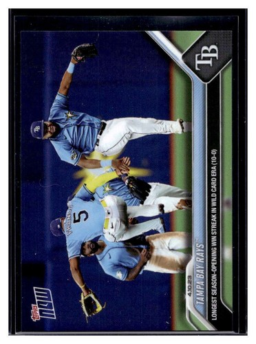 2023 Topps Now #88 Tampa Bay Rays Base Card (Qty) | eBay