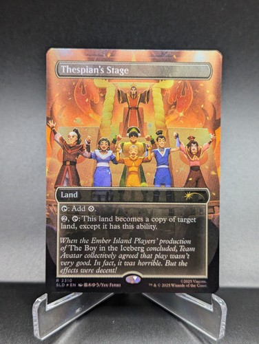 Magic Secret Lair Thespian's Stage Avatar: The Last Airbender Foil 2310 ...
