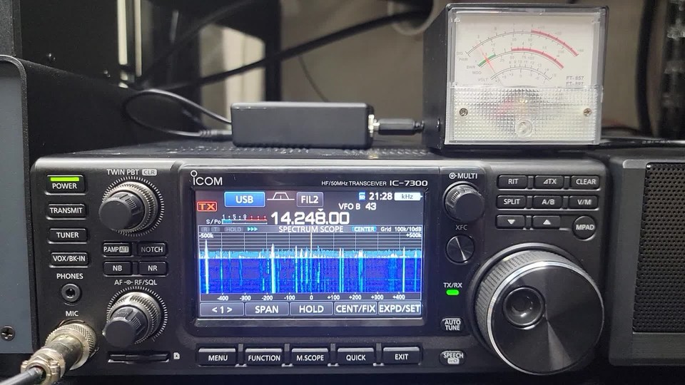 ICOM 7300 S-Meter with Analog Digital Converter for Ham Radio | eBay