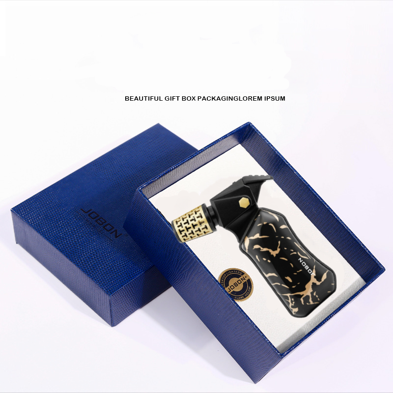 Jobon Windproof Jet Blue Flame Adjustable Torch Refillable Kitchen ...