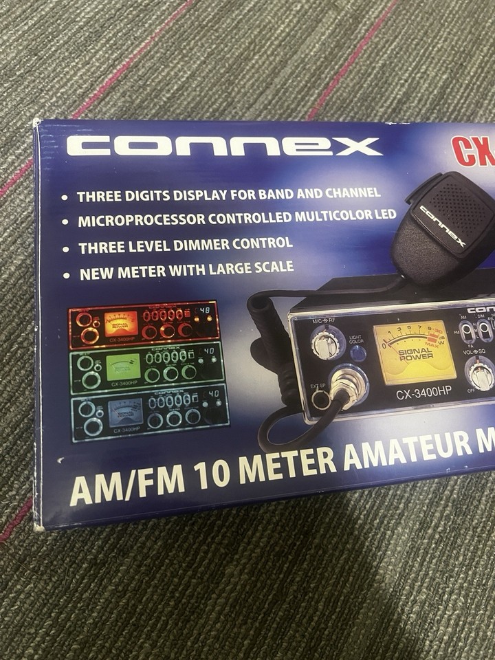 CONNEX CX3400HP 10 Meter Amateur Mobile Radio | eBay